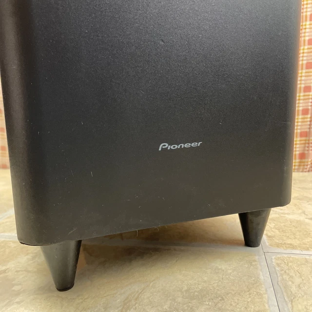 PIONEER S-22W-P 160 W Peak/100 W RMS Subwoofer Black £26.70 - PicClick UK