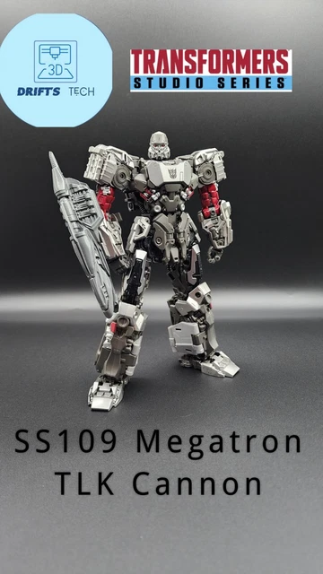 TRANSFORMERS STUDIO SERIES 109 Megatron Upgrade Kit TLK Cannon £6.60 ...