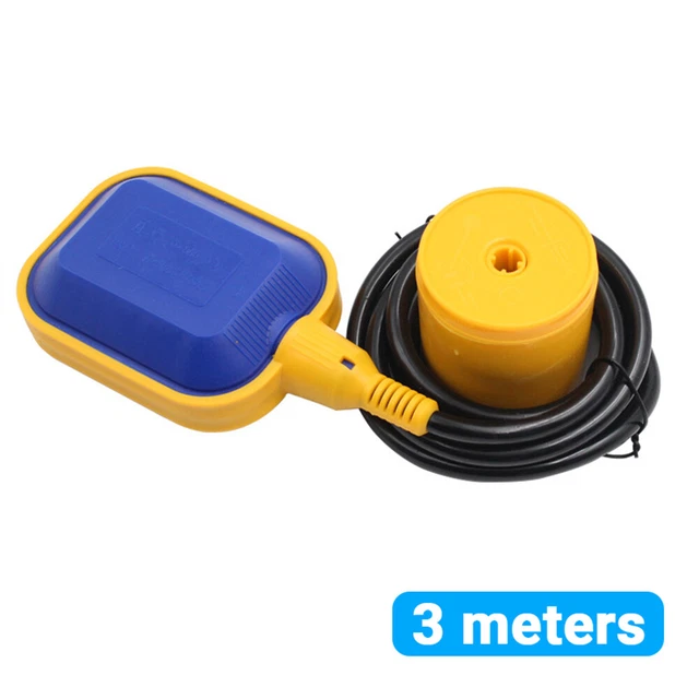 FLOAT SWITCH LIQUID Fluid Water Level Sensor Pump Tank Pond Controller ...