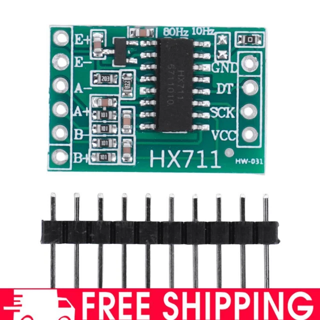 HX711 WEIGHING PRESSURE Sensor Dual-channel Load Cell A/D Module 24bit ...