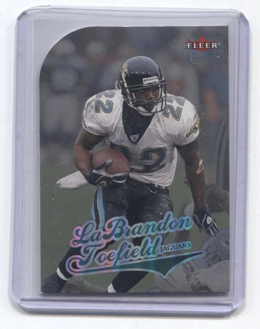 2004 FLEER ULTRA Platinum Medallion LaBrandon Toefield Jaguars LSU #43/ ...