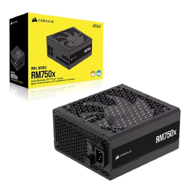 CORSAIR RMX SERIES RM750x Fully Modular Power Supply (AU): 750W, 80 ...