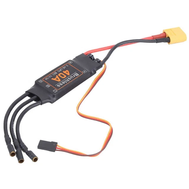 AIRPLANES 5V/3A 30/40A Brushless ESC XT60 Plug Speed Controller BEC ...