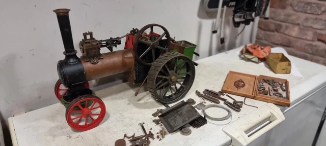 LIVE STEAM 1.5 Inch Scale Part Built Royal Chester Traction Engine £ ...