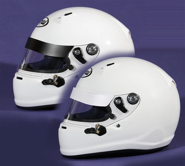 6 VISIERSTREIFEN AUFKLEBER f. Arai Visier Helm SK-6 GP-6 GP-6S PED ...
