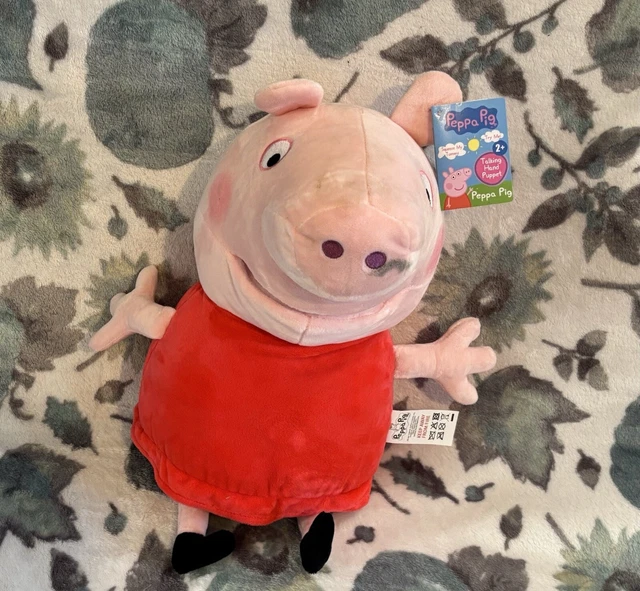 PEPPA PIG TALKING Hand Puppet - Dirty Nose £6.00 - PicClick UK