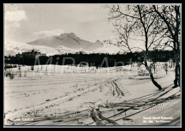 AK, FOTO, WK2, Nachl. Brüder Winterling, Narvik, Sykehus, 1943; L169L ...