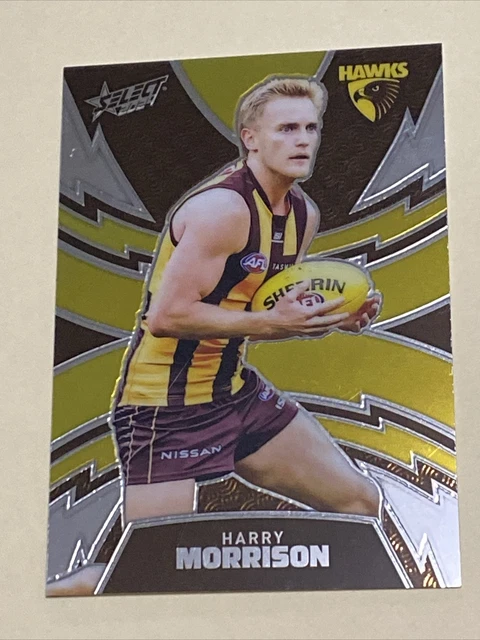 2024 AFL SELECT FOOTY STARS LUMINOUS THUNDERBOLT Harry Morrison Hawthorn 572/599 $5.25 - PicClick AU