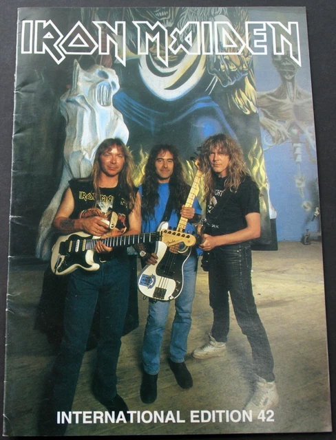 IRON MAIDEN MAGAZINE Fan Club Original Vintage Issue 42 1993 £41.41 ...