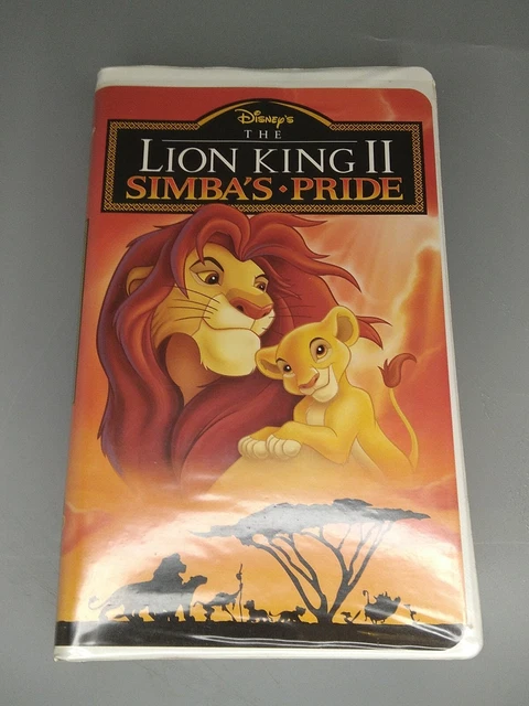 THE LION KING II: Simba's Pride (VHS, 1998) VG+ £3.75 - PicClick UK