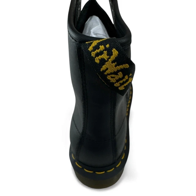 DR MARTENS 1460 Nappa Boots Black Unisex US Wm 10/Men 8 Combat ...