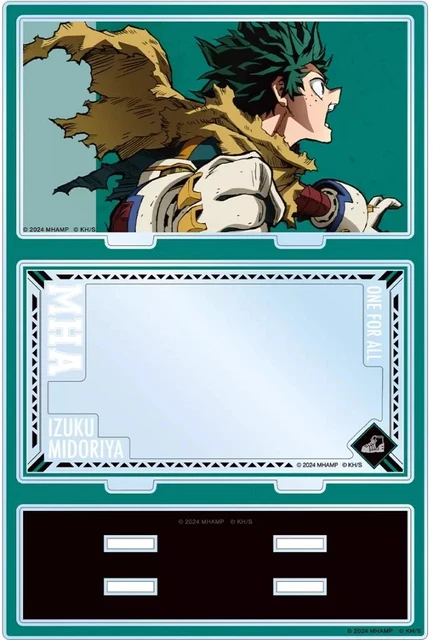 MY HERO ACADEMIA Acrylic stand/acrylic panel Izuku Midoriya BIG acrylic ...