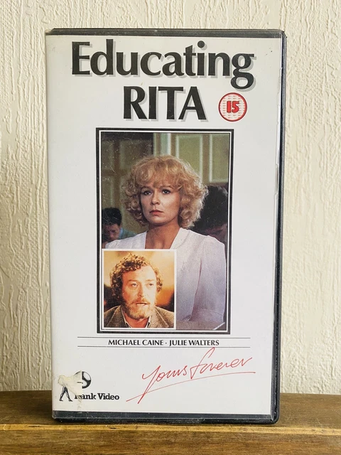 EDUCATING RITA (VHS, 1984) Michael Caine Julie Walters £6.50 - PicClick UK