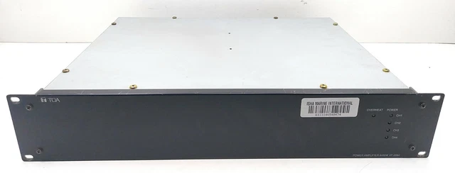 TOA CORPORATION POWER Amplifier 4X60W VP-2064 £1,204.39 - PicClick UK
