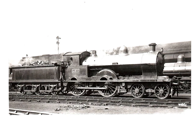 LNWR 2-4-0 &PRECURSOR& CLASS No 1 "CLIVE" VINTAGE R/PHOTO SEE SCAN £1. ...