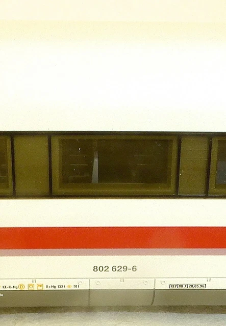 ICE MIDDLE CAR 2nd class DBAG Bvmz 802.6 EpV Fleischmann 4449 H0 1:87 OVP new µ £107.03 ...