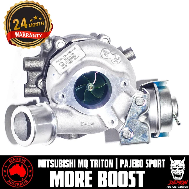 CCT STAGE TWO Hi-Flow Billet Turbo For Mitsubishi MQ Triton 4N15 2.4L ...