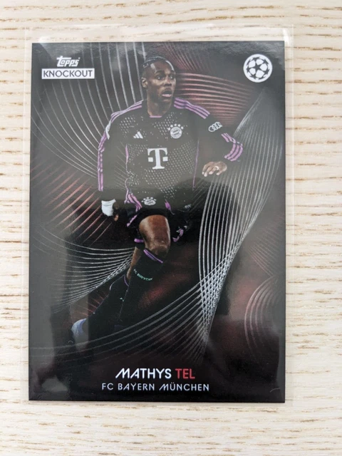 TOPPS KNOCKOUT 2023/24 UCL Mathys Tel EUR 1,17 - PicClick FR