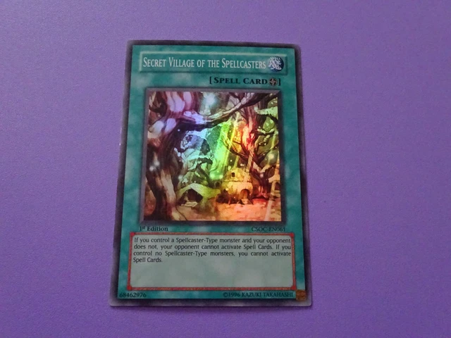 YU-GI-OH! SECRET VILLAGE of the Spellcasters CSOC-EN061 1. Auflage ...