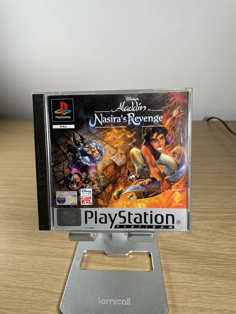DISNEY ALADDIN IN Nasira's Revenge PS1 PlayStation 1 With Manual PAL 3 ...