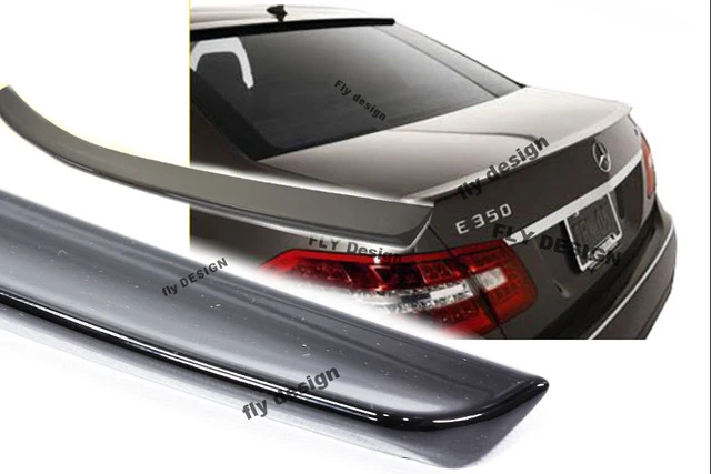 FITS MERCEDES BENZ E-Class W212 rear spoiler BLACK rear lip n £51.62 ...