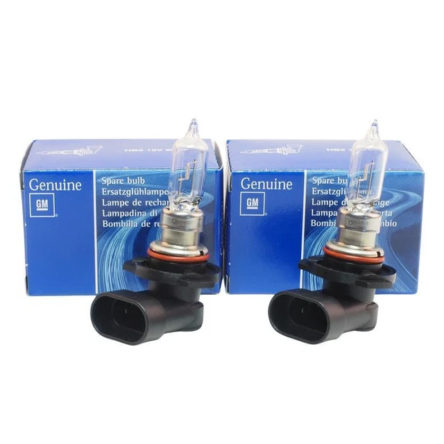 2X ORIGINAL OPEL GM 93190939 Glühlampe HB3 Fernlicht Glühbirne Halogen ...