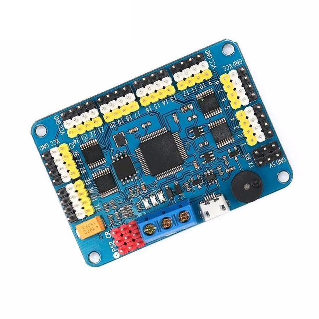 32 CHANNEL ROBOT Servo Control Board Servo Motor Controller PS2 ...