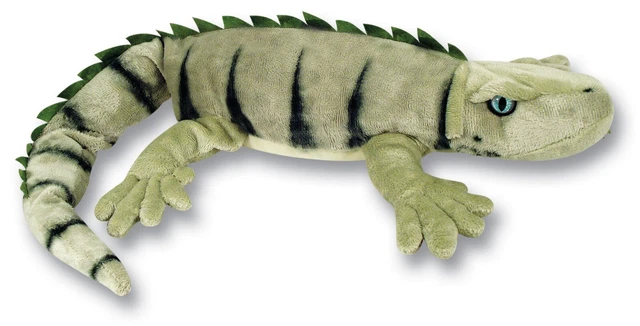 IGUANA SOFT TOY, plush reptile gift, cuddly stuffed animal, Ark Toys ...