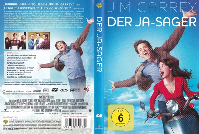 DER JA-SAGER (JIM Carrey, Bradley Cooper) EUR 1,00 - PicClick IT