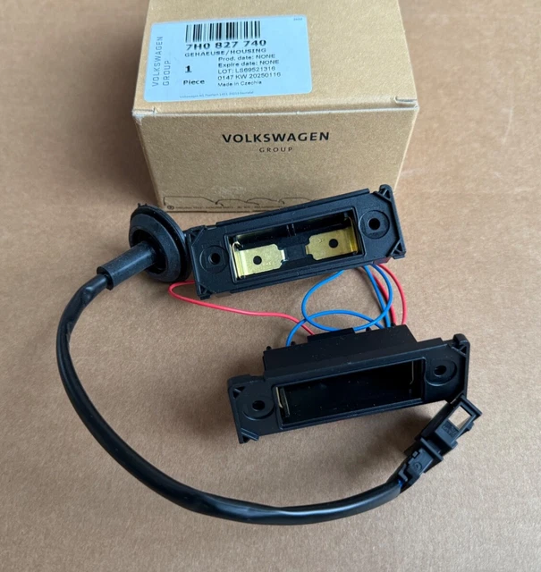 VW TRANSPORTER T5 T6 Barn Door Back Rear License Number Plate Light ...