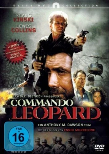 COMMANDO LEOPARD - Lewis Collins Klaus Kinski - Kriegsfilm 2 DVD's/NEU ...