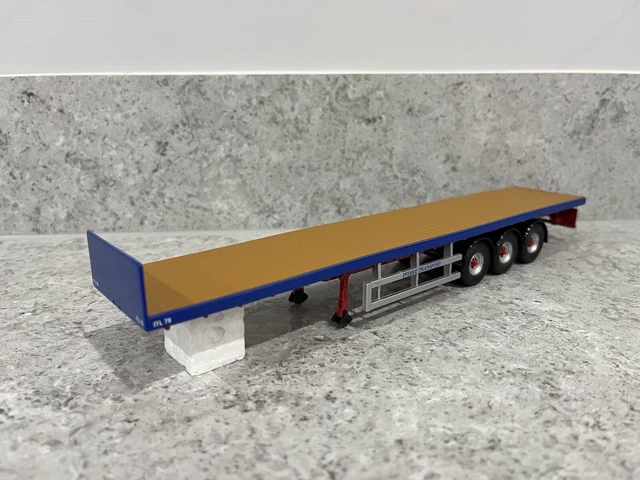 CORGI - TRI-AXLE Flatbed Trailer - Intake Transport - CC13829 - 1:50 ...