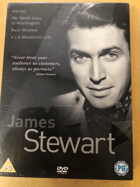 JAMES STEWART CLASSICS 4 Film Screen Legends Collection Genuine R2 DVD ...