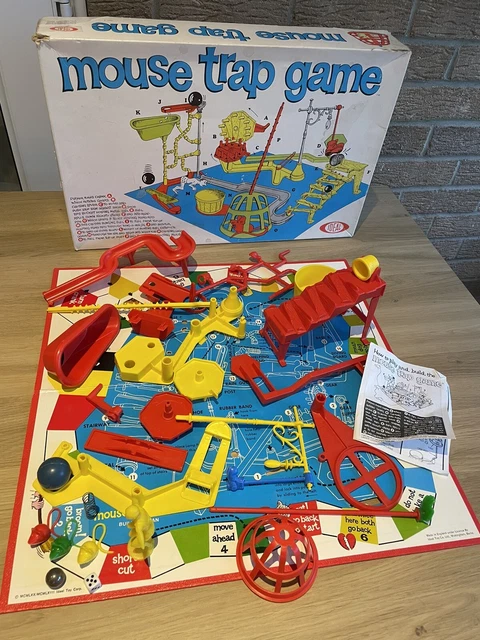 MOUSE TRAP BOARD Game Ideal 1963 Vintage Retro Complete & Boxed *1 ...