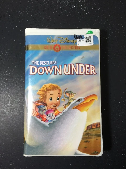 THE RESCUERS DOWN Under (VHS, 2000, édition collection or) EUR 5,56 - PicClick FR