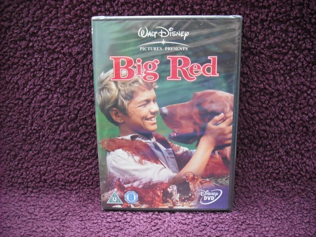 WALT DISNEY BIG Red DVD (1962) Walter Pidgeon, Gilles Payant, Brand New ...