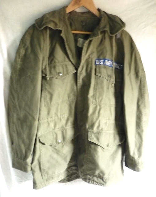 VIETNAM WAR, USAF, US Air Force, M65 Parka, Jacket, Coat, Mans Sateen ...
