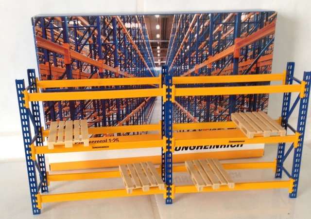 JUNGHEINRICH PALLET RACK for (scale 1/25) forklift fork lift truck MINT ...