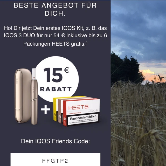 IQOS 3 DUO starter kit Iqos Multi Iqos 2.4 Gutschein EUR 1,00 - PicClick DE