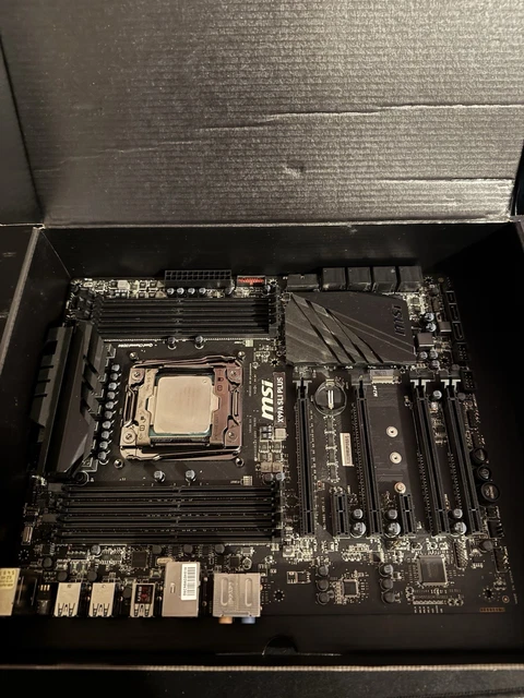 MSI X99A SLI Plus Motherboard LGA2011-3 £52.68 - PicClick UK