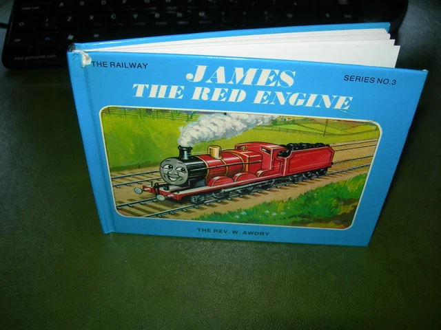 THE RAILWAY SERIES No 3 Book James The Red Engine 1986 - Good Condition ...