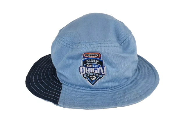 NSW STATE OF Origin Bucket Hat CCC NRL Blues Rugby League Football NWT ...