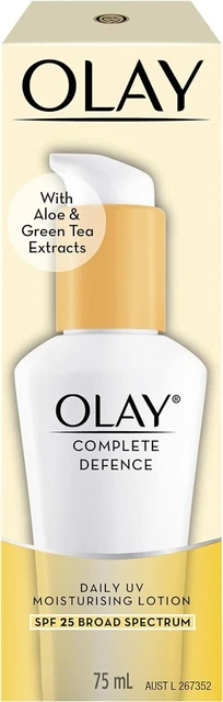 OLAY COMPLETE DEFENCE Daily UV Moisturising Lotion SPF25 75mL EUR 14,92 ...