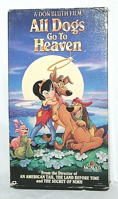BANDE VHS MGM/UA All Dogs Go To Heaven EUR 3,82 - PicClick FR