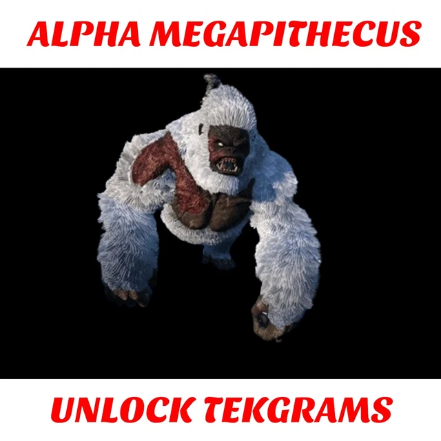 ARK SURVIVAL ASCENDED PvE PC/XBOX/PS5 Alpha Megapithecus Boss Seats ...