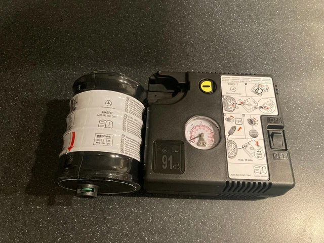 MERCEDES TYRE PUMP Inflator Air Compressor Repair Glue Kit A0005838200 ...