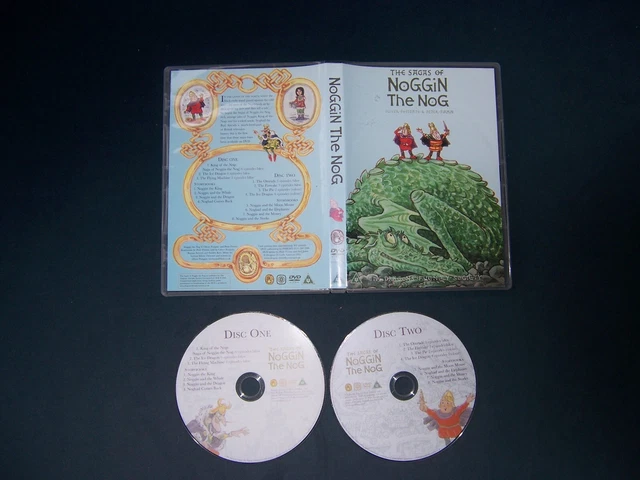 THE SAGAS OF NOGGIN THE NOG 2 disc dvd 2005 Good condition 361 mins. £ ...