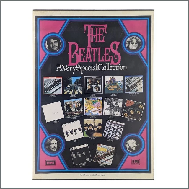 THE BEATLES A Very Special Collection 1970s Promotional Poster (UK) £ ...