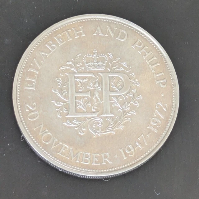 QUEEN ELIZABETH II and Prince Philip Silver Wedding 1972 Commemorative ...