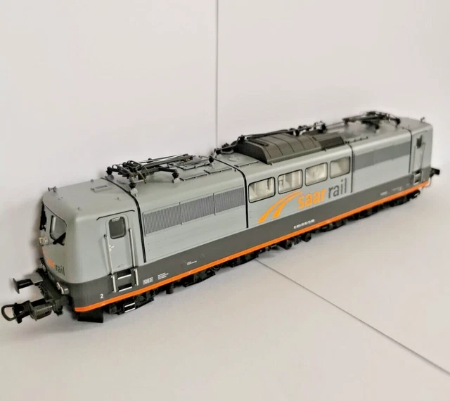 PIKO 71280 H0 SaarRail locomotiva elettrica BR151 ep.VI serie speciale Eurotrain DC #NUOVO EUR ...